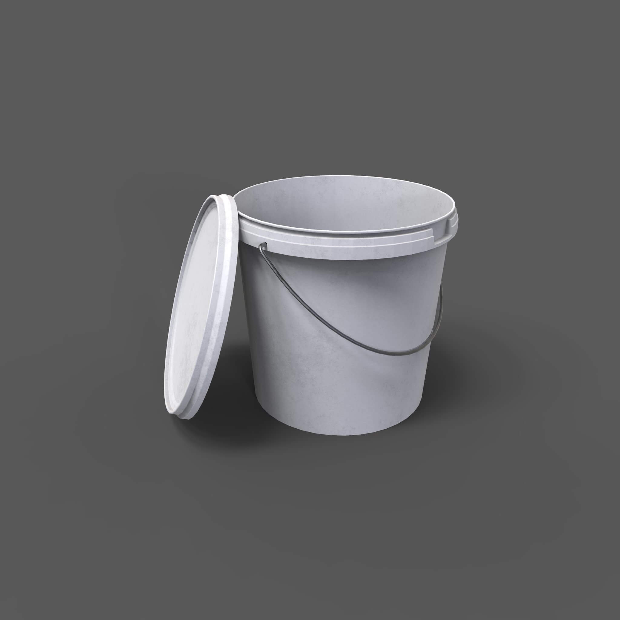 Paint Bucket - 3D Model by ivamargar