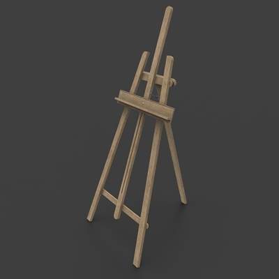 Art Easel - 3D Model by ivamargar