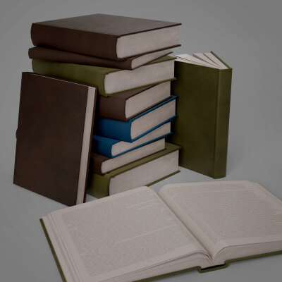 Book and Paper Props Pack - Game-Ready PBR Low-Poly 3D Model by ...