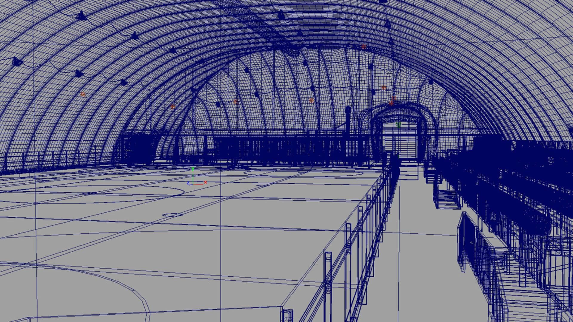 Hockey Arena - 3D Model by Jackdutch