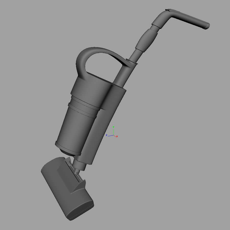 Vacuum Cleaner - 3D Model by Jackdutch