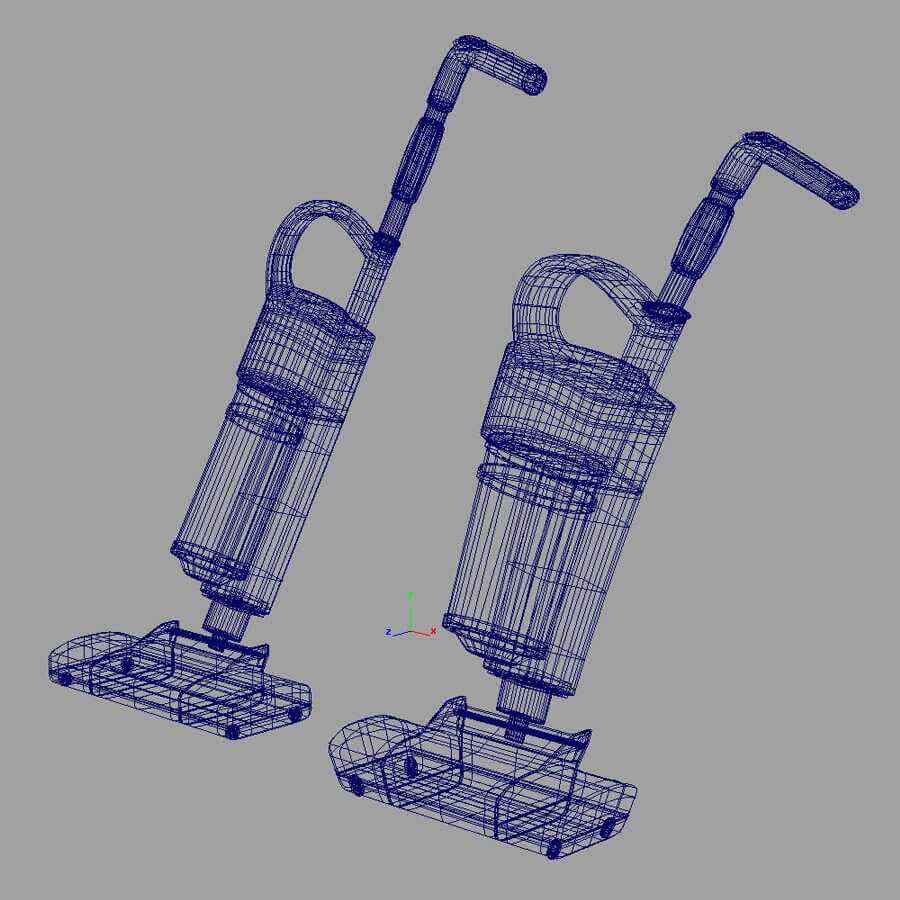 Vacuum Cleaner - 3D Model by Jackdutch