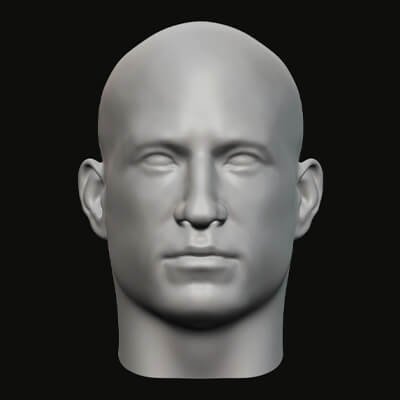 Woman Head v1 - 3D Model by vefilanna