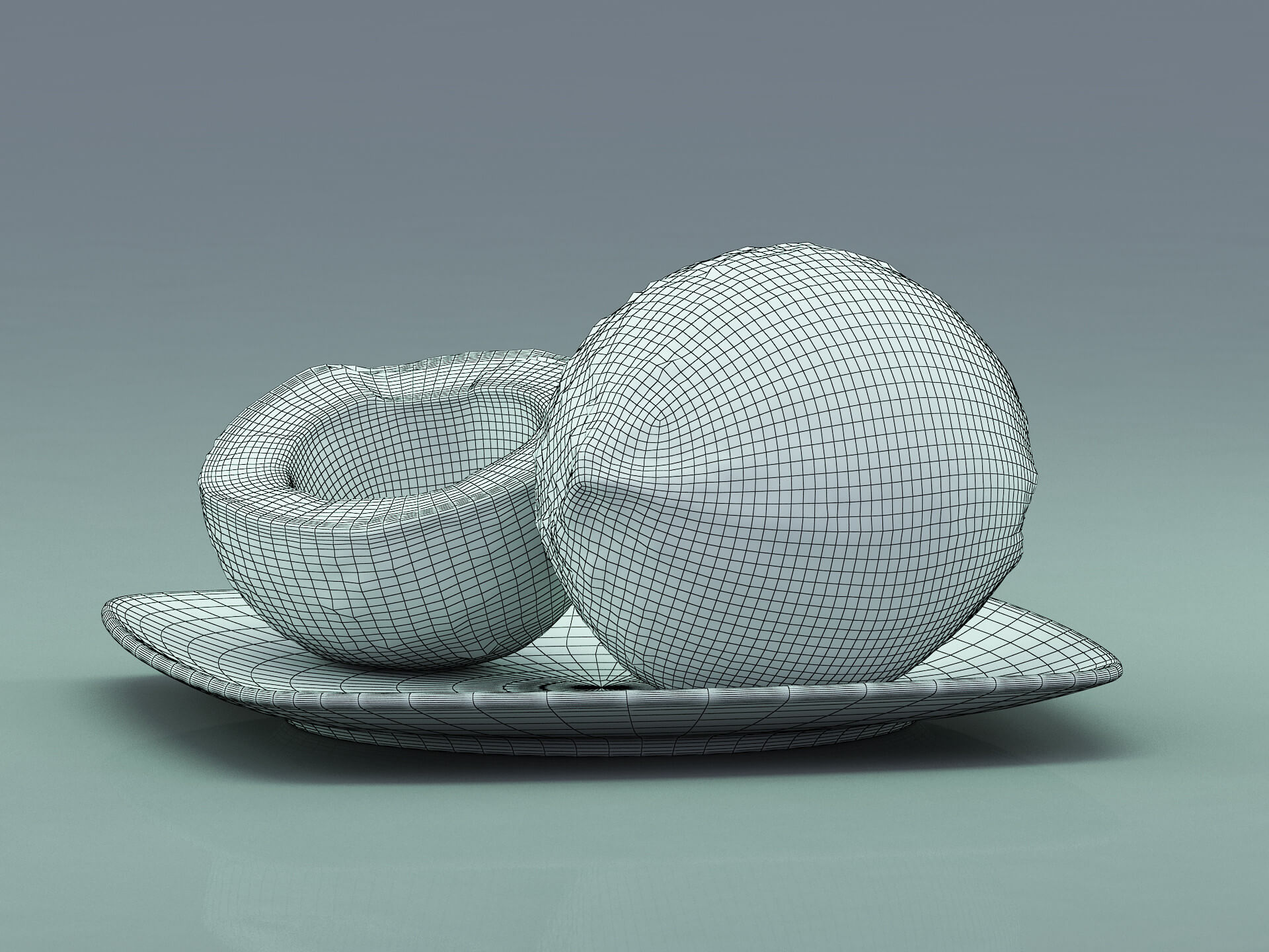 Coconut 3D Model by jahed