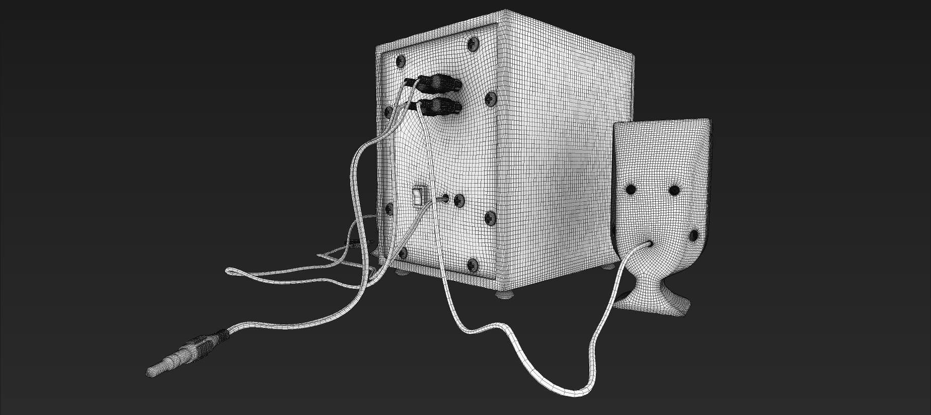 Active Speakers - 3D Model by jaka ardian