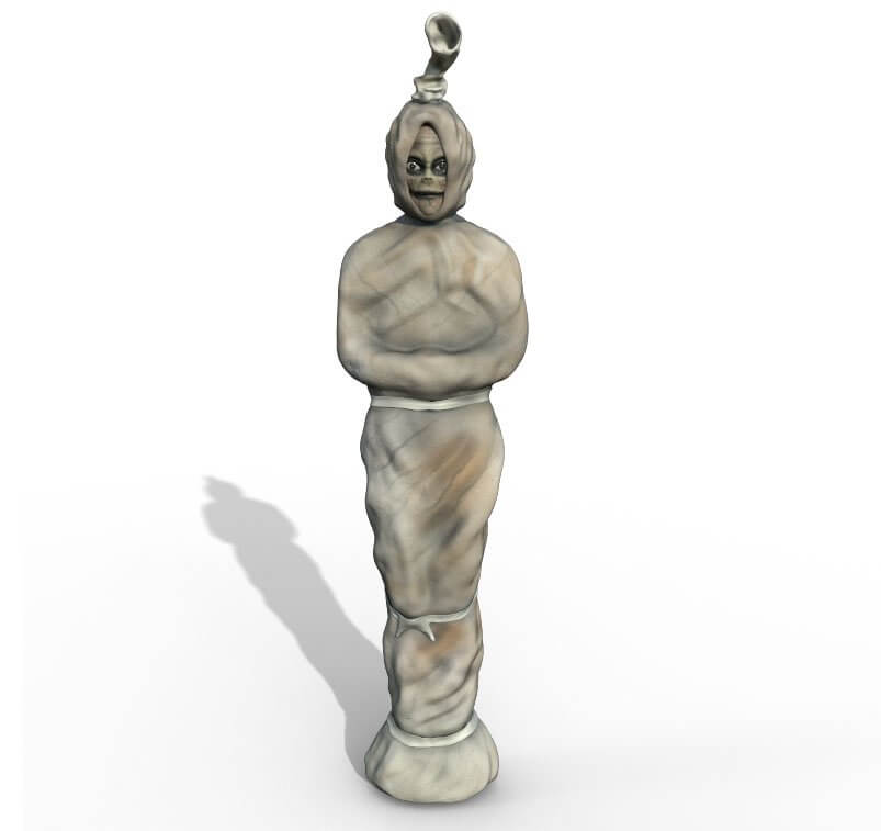 Ghost Of Pocong - 3D Model by jaka ardian