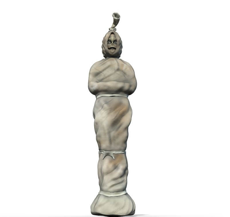 Ghost Of Pocong - 3D Model by jaka ardian