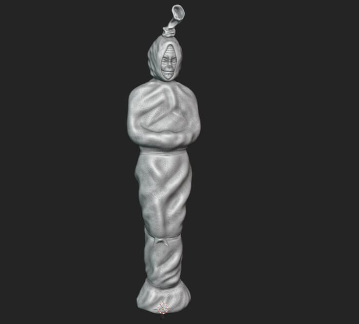 Ghost Of Pocong - 3D Model by jaka ardian