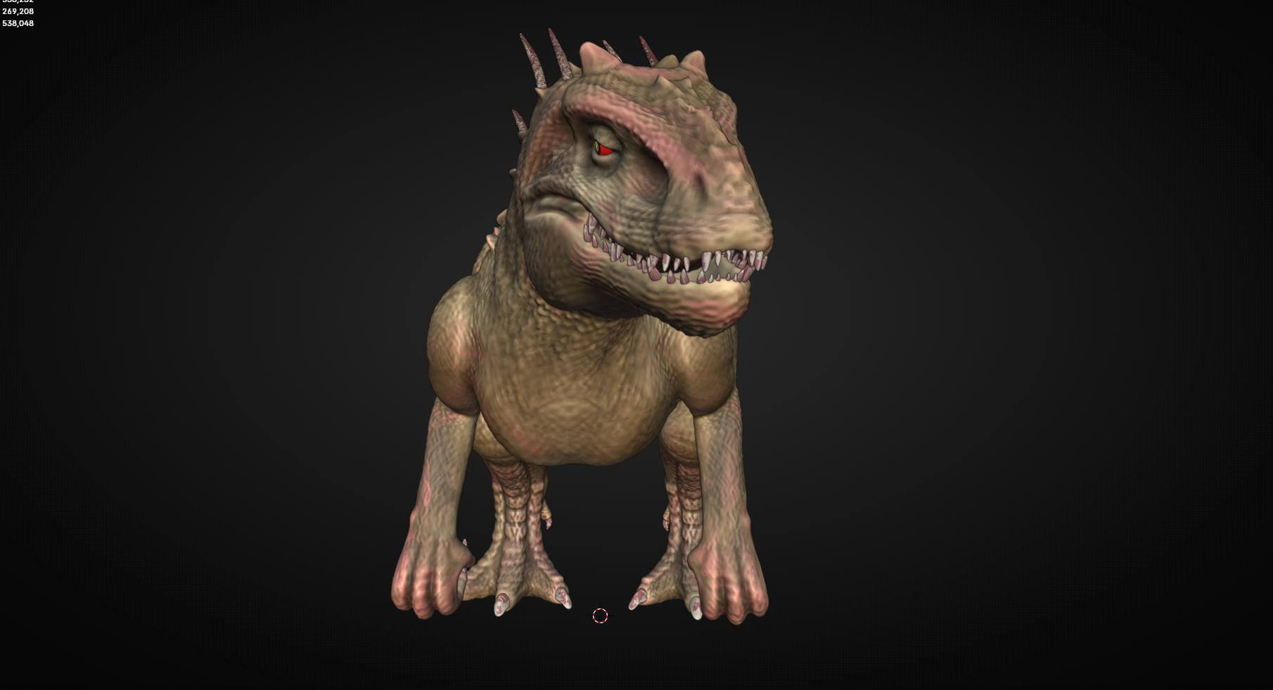 Indominus Rex - 3D Model by jaka ardian