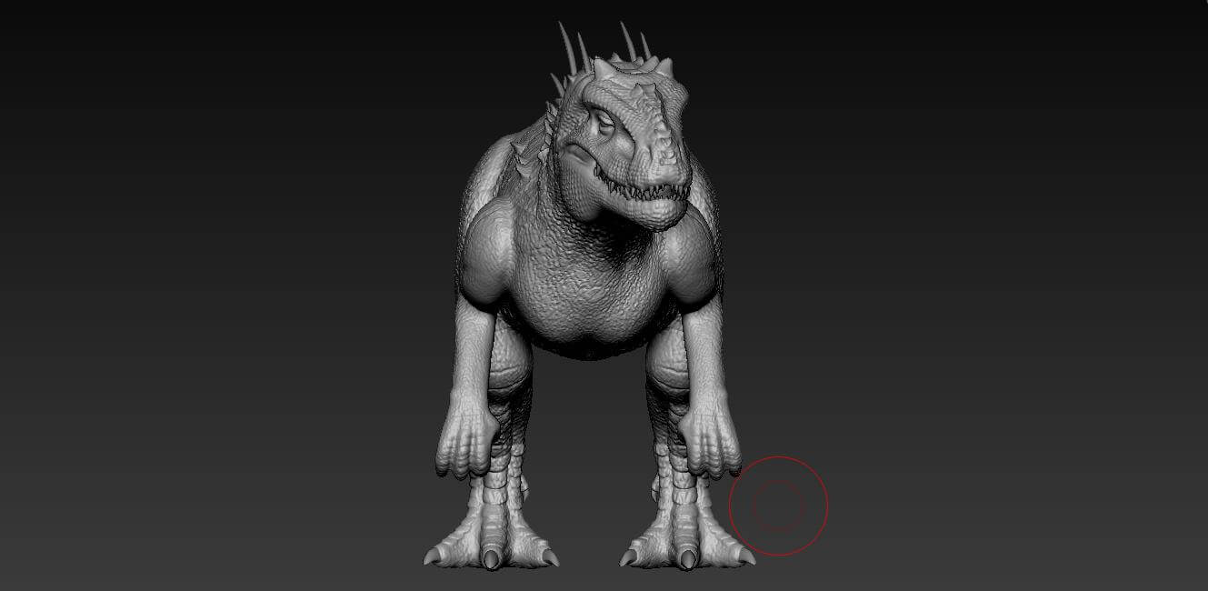 Indominus Rex - 3D Model by jaka ardian