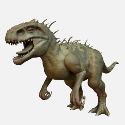 Indominus Rex - 3D Model by jaka ardian