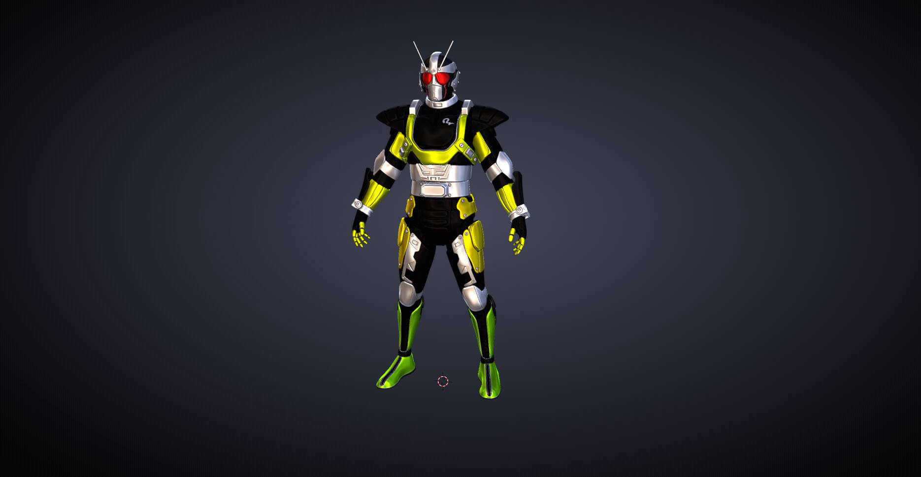 Kamen Rider RX Robo With Vortech Shooter - 3D Model by jaka ardian