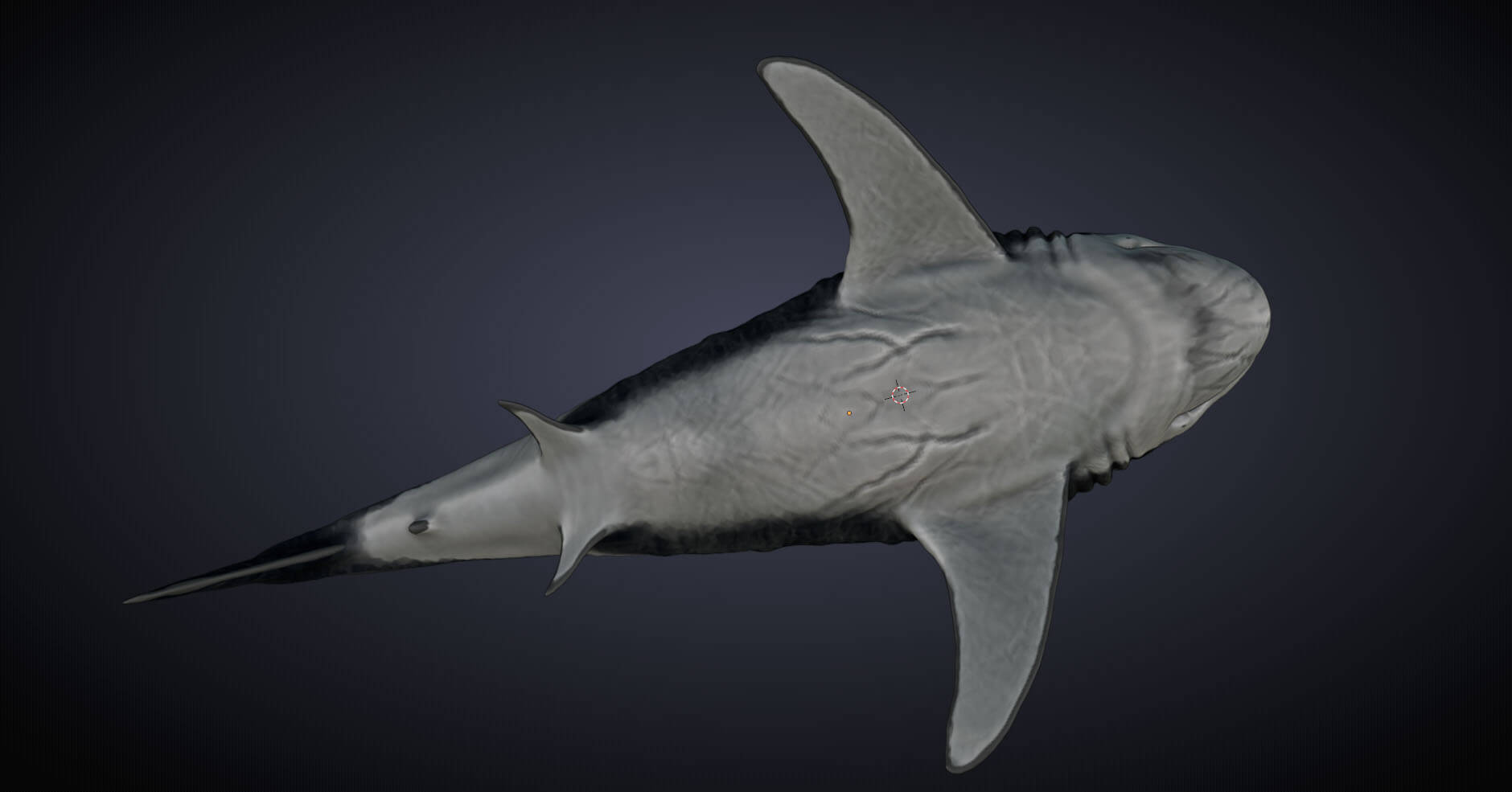 Megalodon Shark - 3D Model by jaka ardian