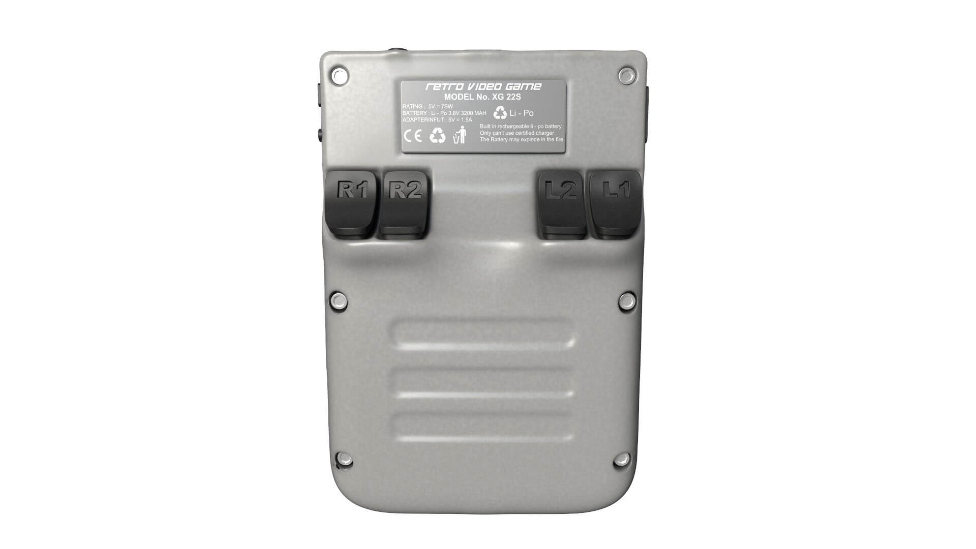 Retro Video Game - 3D Model by jaka ardian