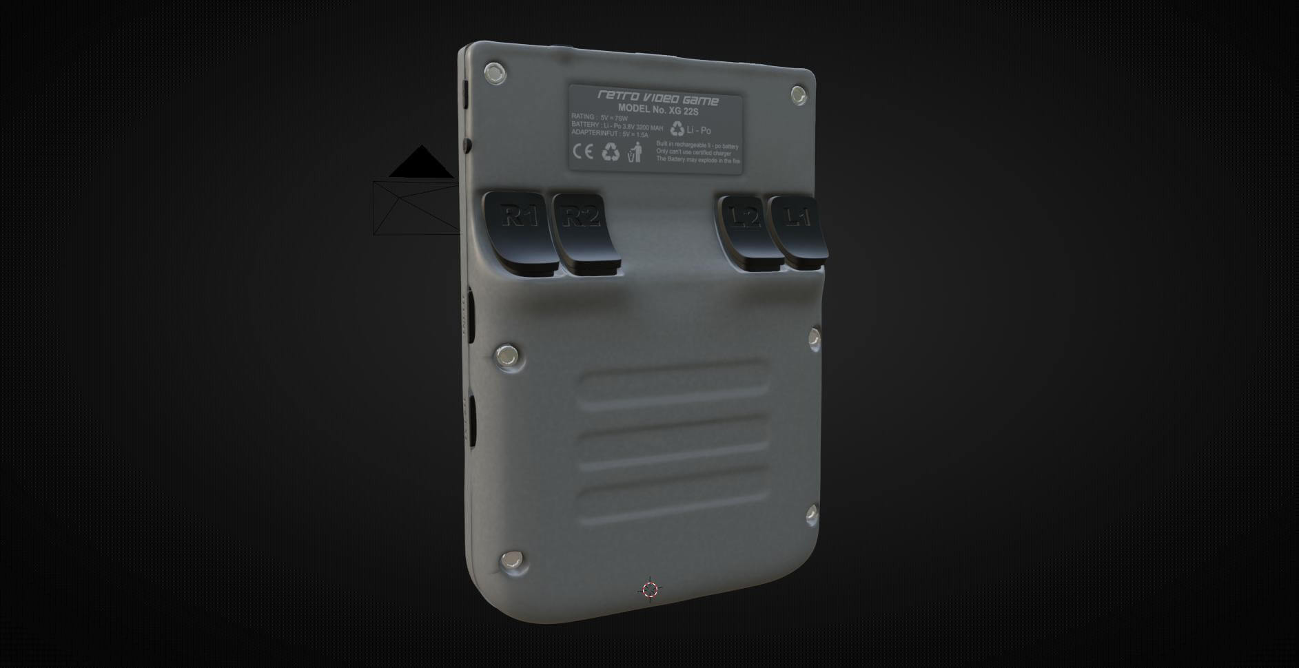 Retro Video Game - 3D Model by jaka ardian