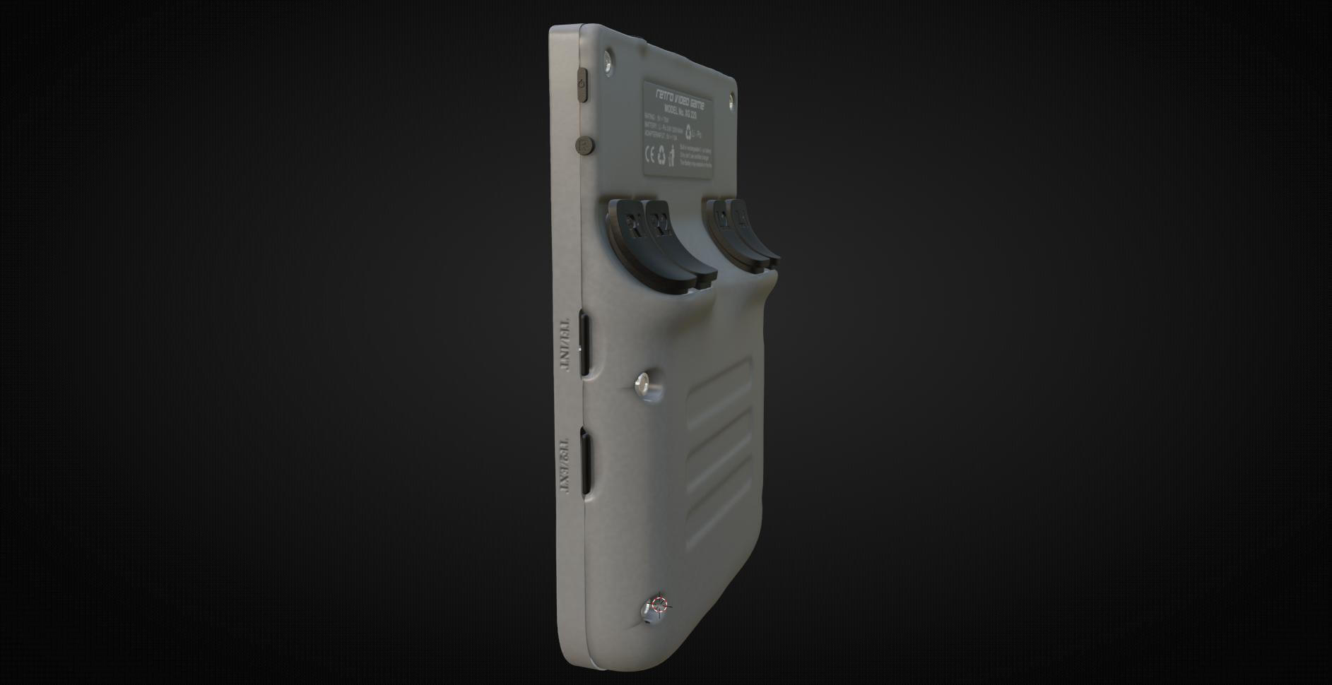 Retro Video Game - 3D Model by jaka ardian