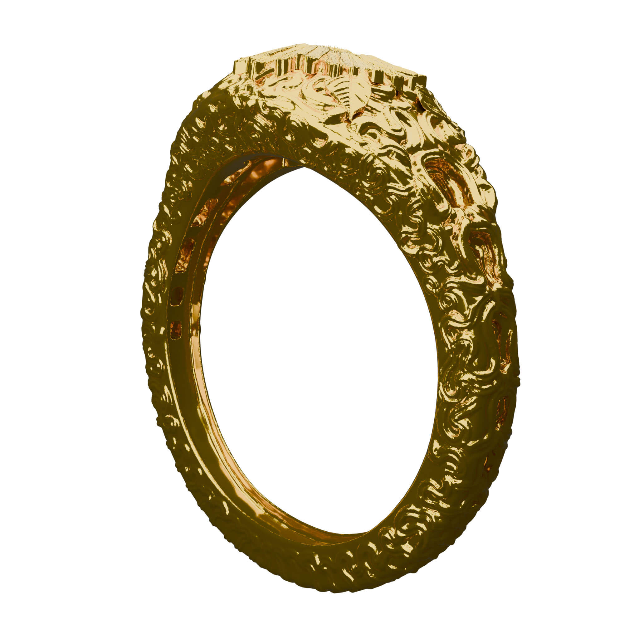 Ring Detailed Hand - 3D Print Model by jaka ardian