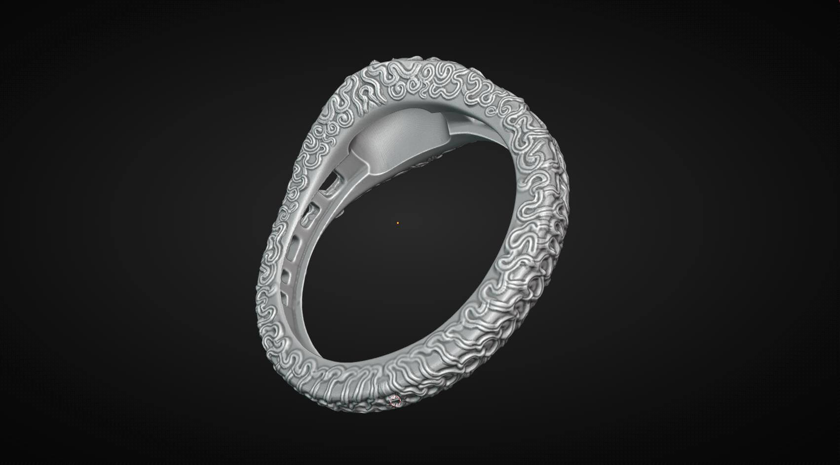 Ring Detailed Hand - 3D Print Model by jaka ardian