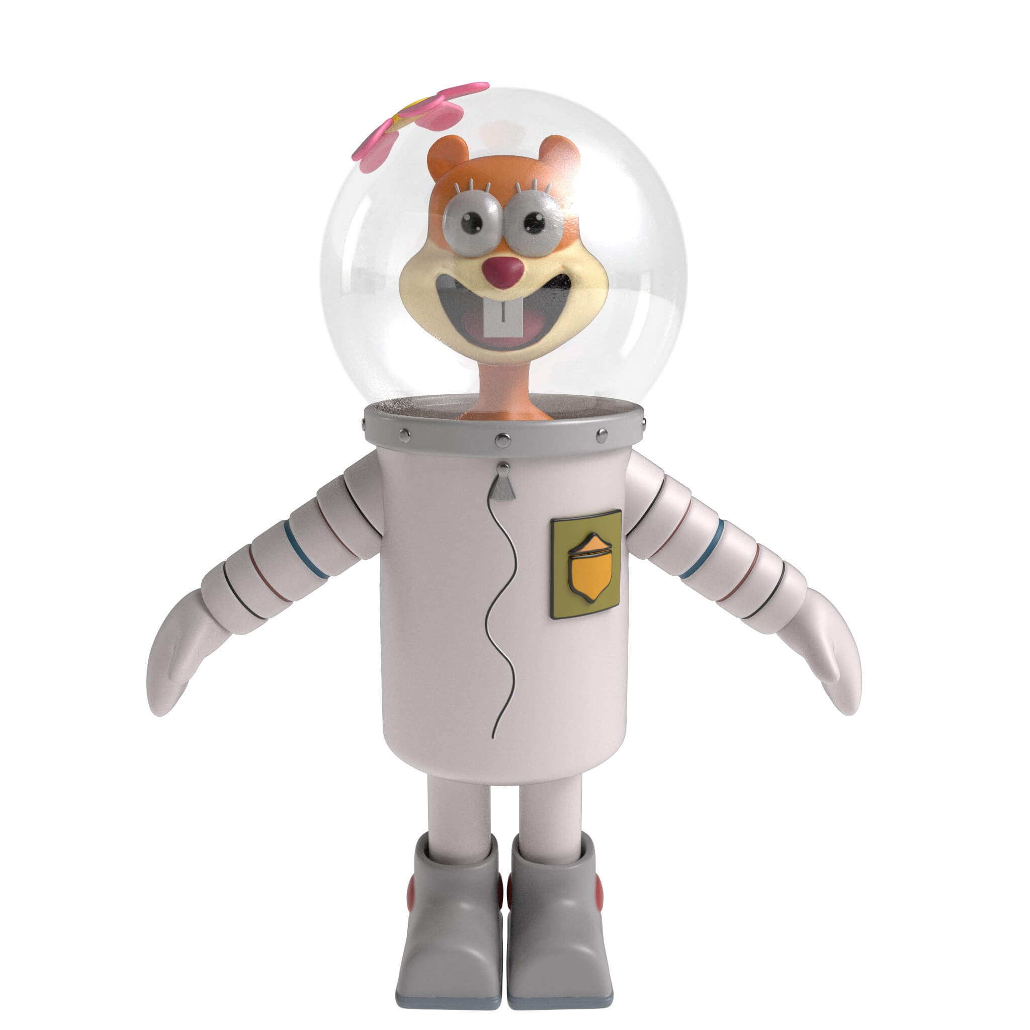 Sandy Cheeks - 3D Model by jaka ardian