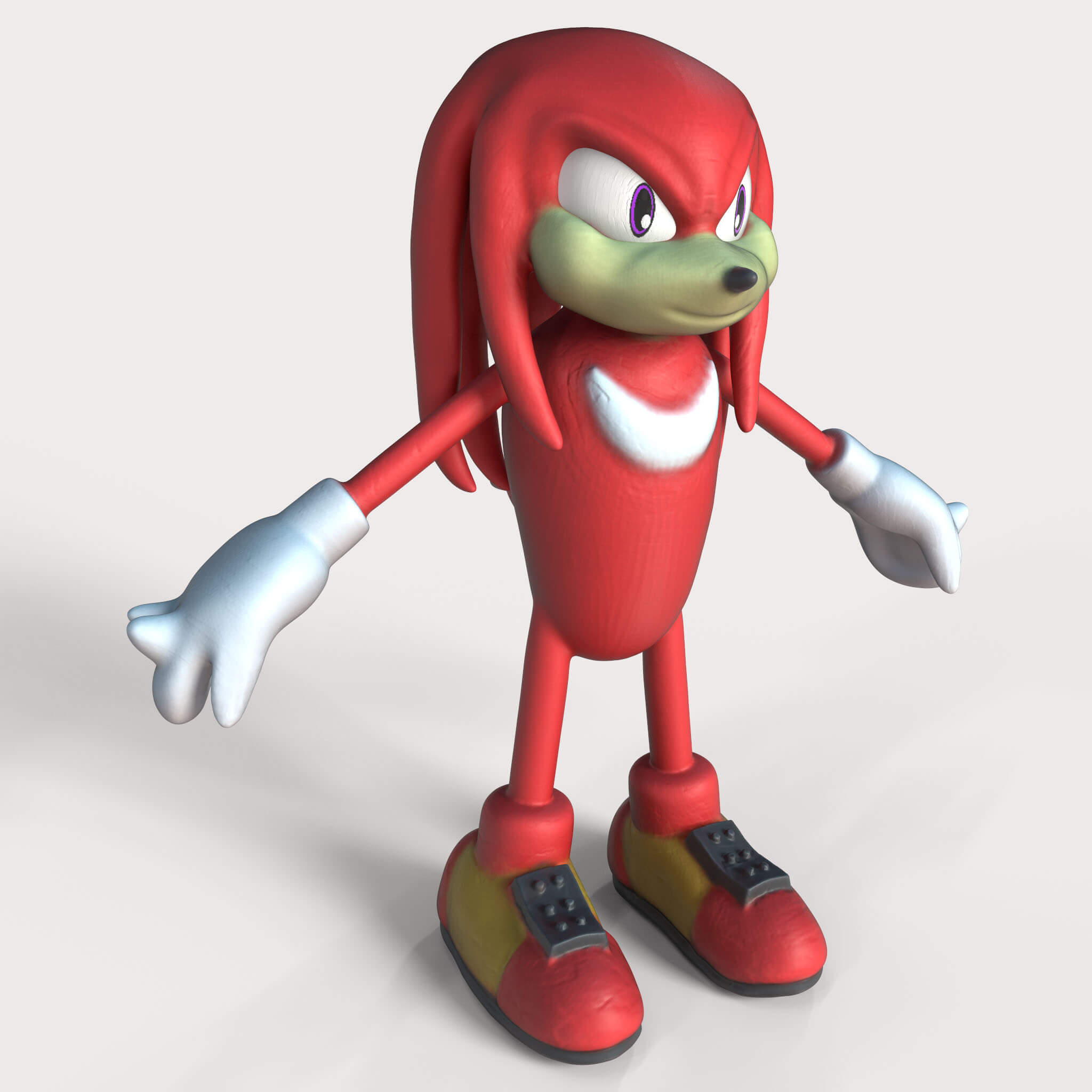 Sonic and Friends - 3D Model by jaka ardian