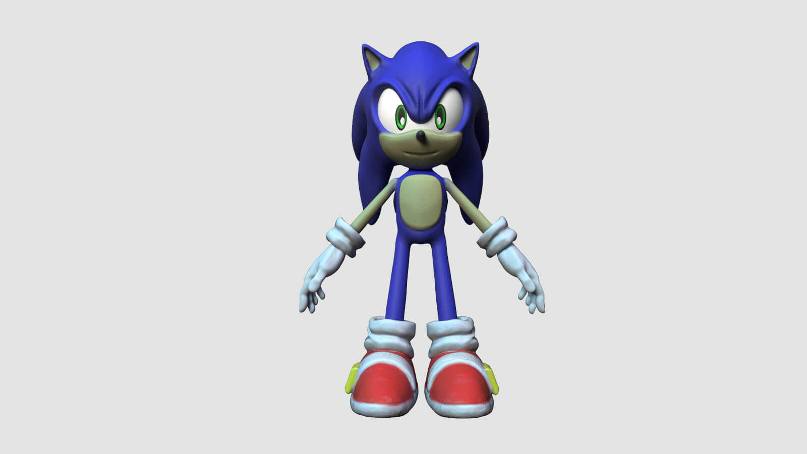 Sonic and Friends - 3D Model by jaka ardian
