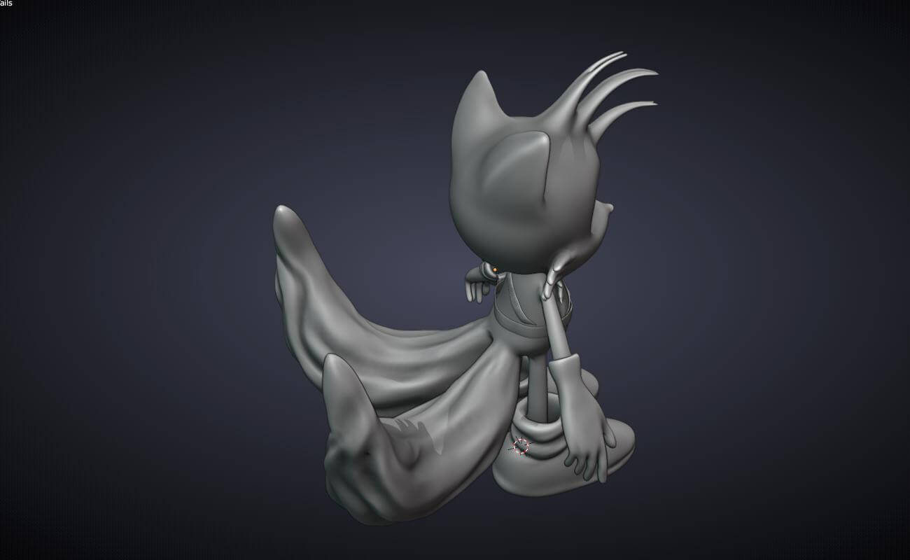 Sonic and Friends - 3D Model by jaka ardian