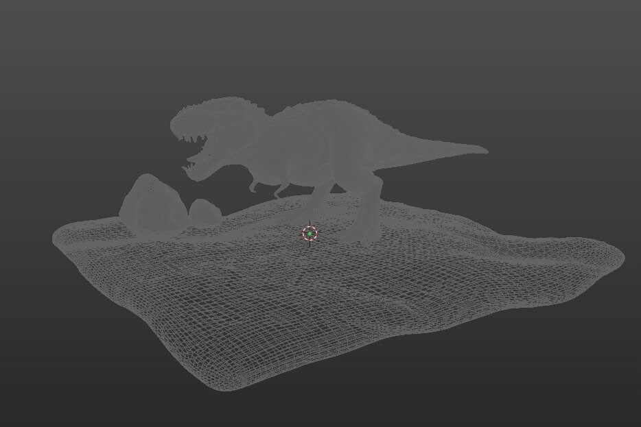 V Rex - 3D Model by jaka ardian