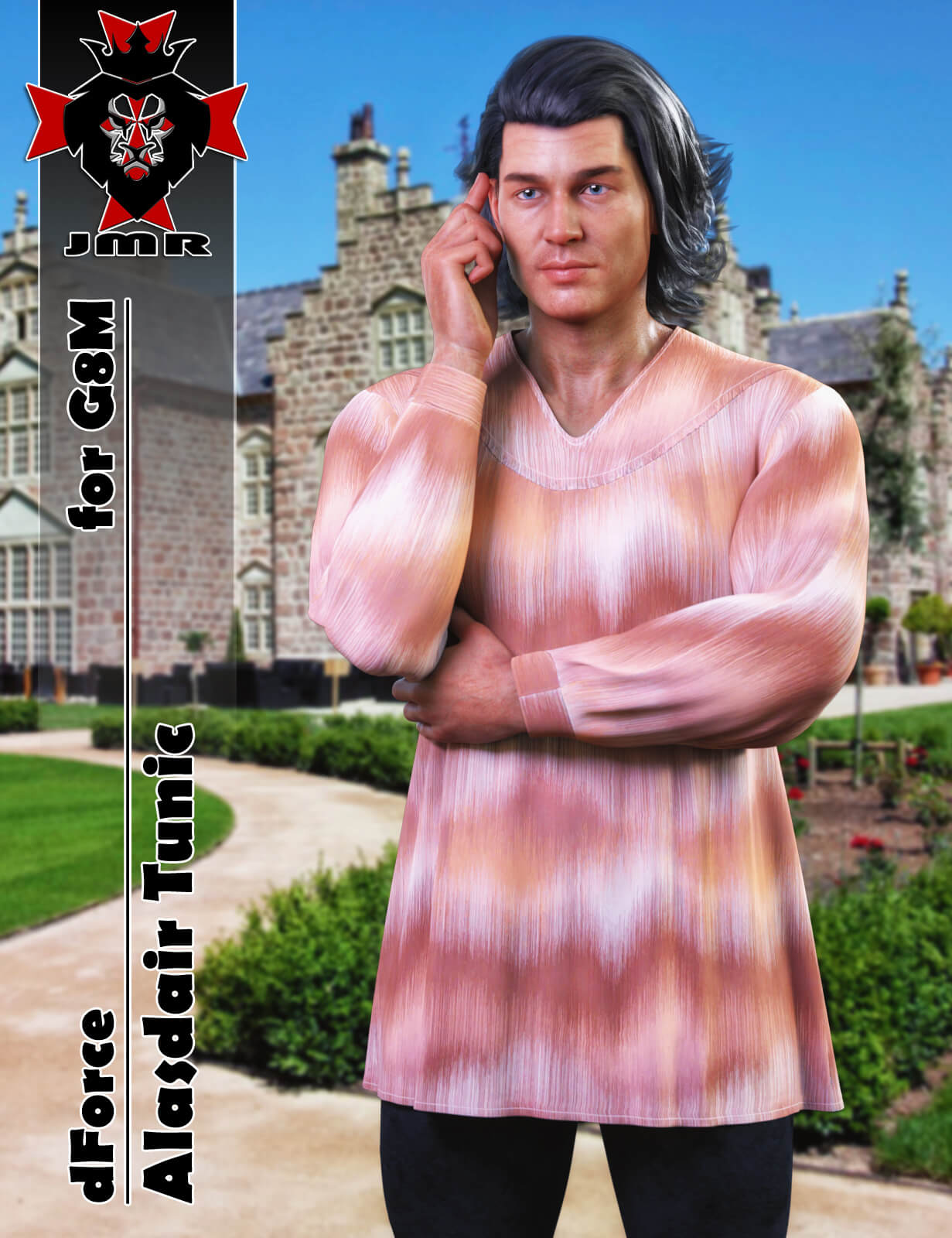 JMR dForce Alasdair Tunic for G8M - Daz Content by JaMaRe