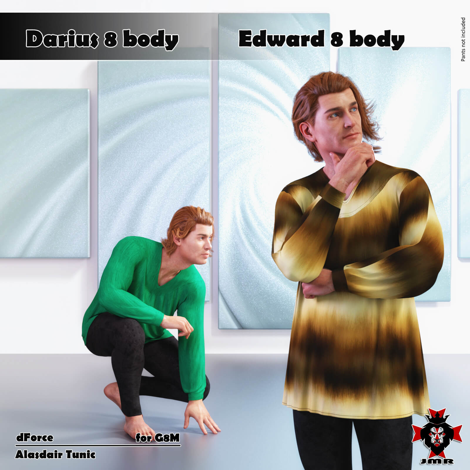JMR dForce Alasdair Tunic for G8M - Daz Content by JaMaRe