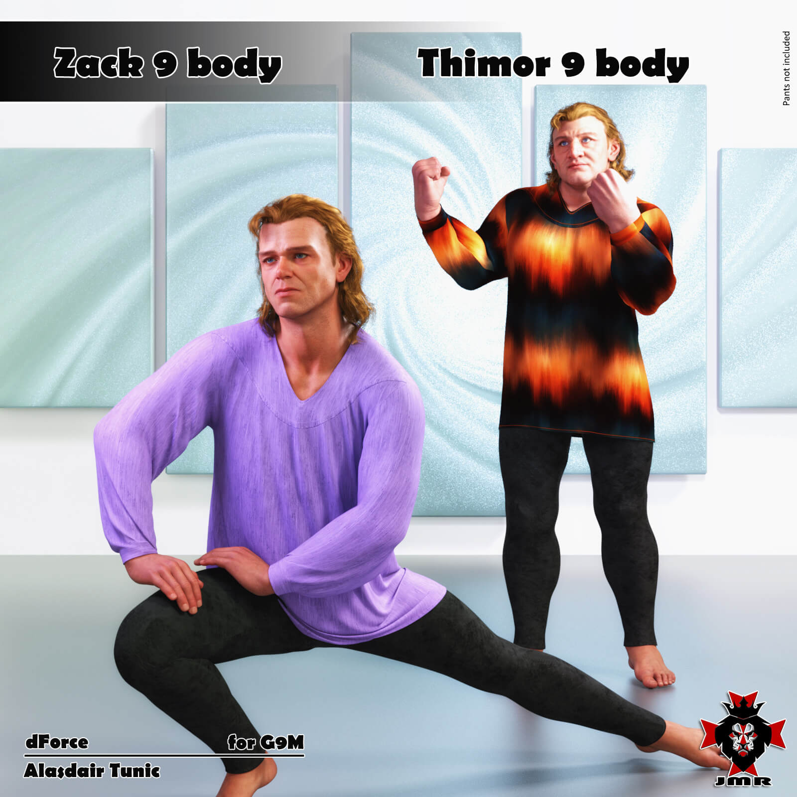 JMR dForce Alasdair Tunic for G9M - Daz Content by JaMaRe