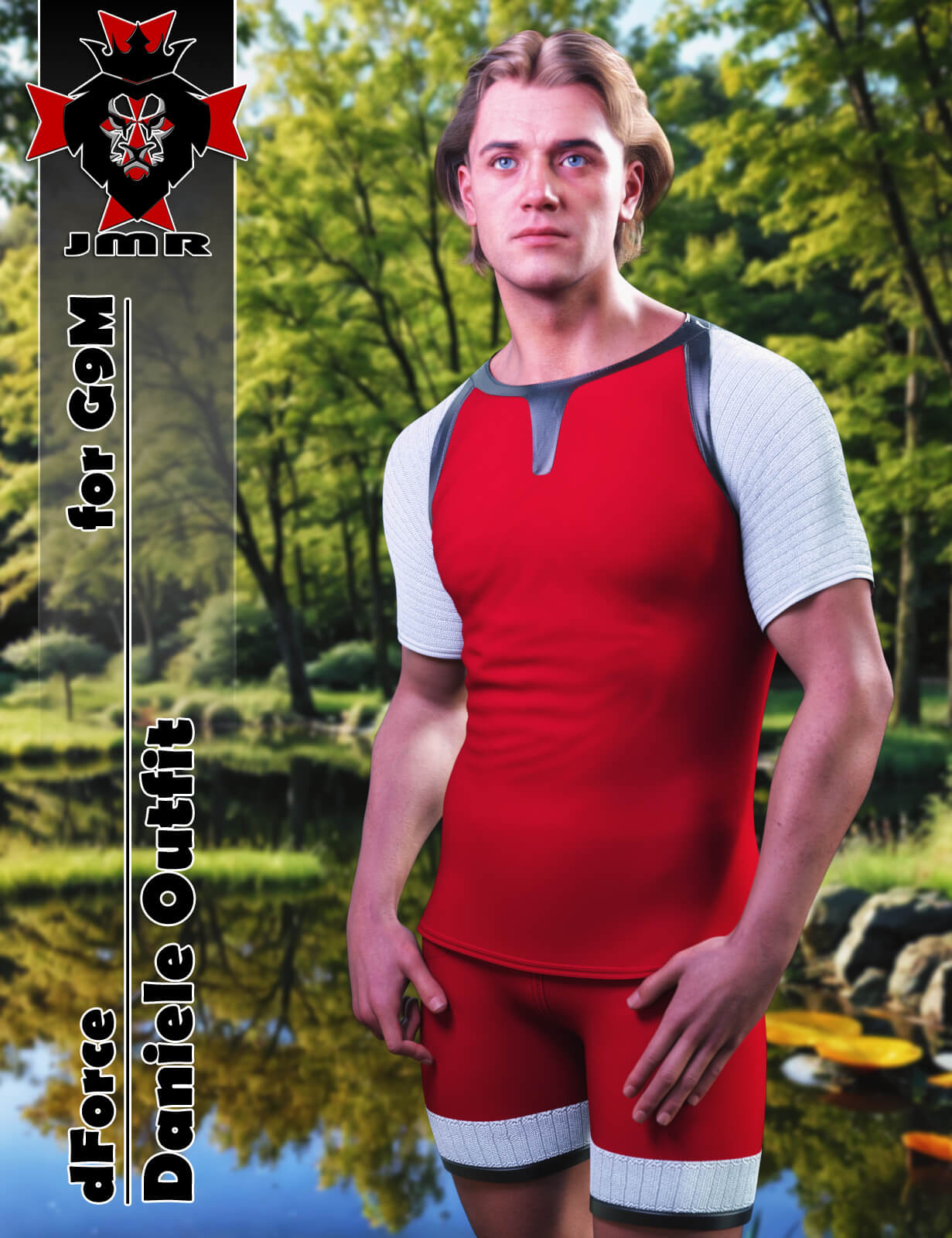 JMR dForce Daniele Outfit for G9M - Daz Content by JaMaRe