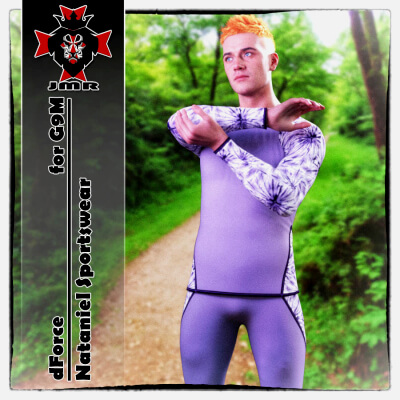 JMR dForce Nataniel Sportswear for G9M - Daz Content by JaMaRe