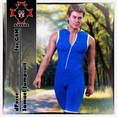 JMR dForce Samuel Jumpsuit for G8M - Daz Content by JaMaRe