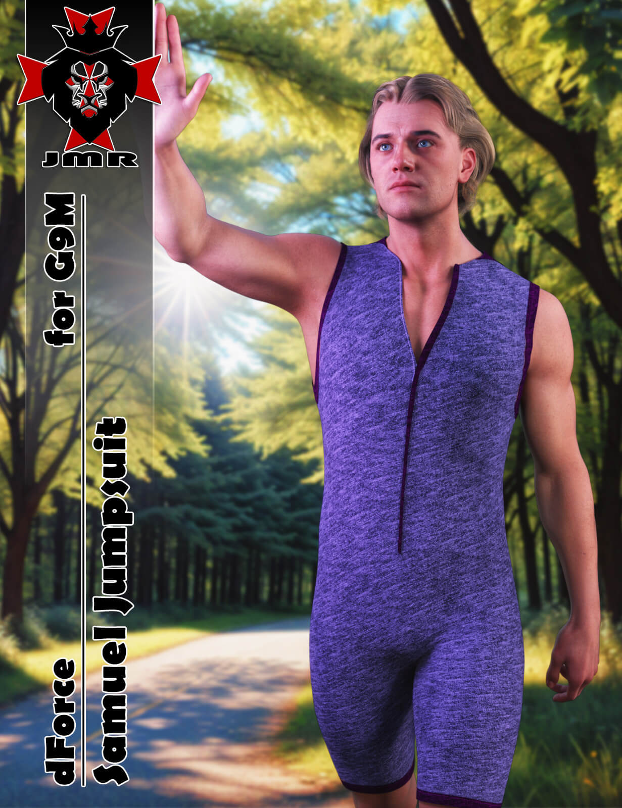 JMR dForce Samuel Jumpsuit for G9M - Daz Content by JaMaRe