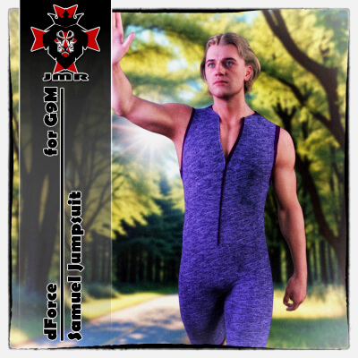 JMR dForce Samuel Jumpsuit for G9M - Daz Content by JaMaRe