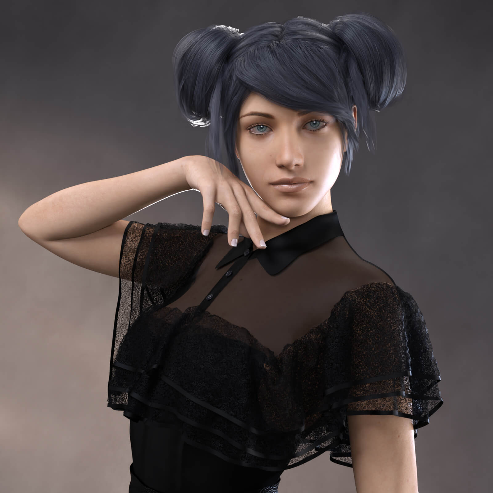 dForce Wednesday Party Dress for Genesis 8 Female - Daz Content by ...