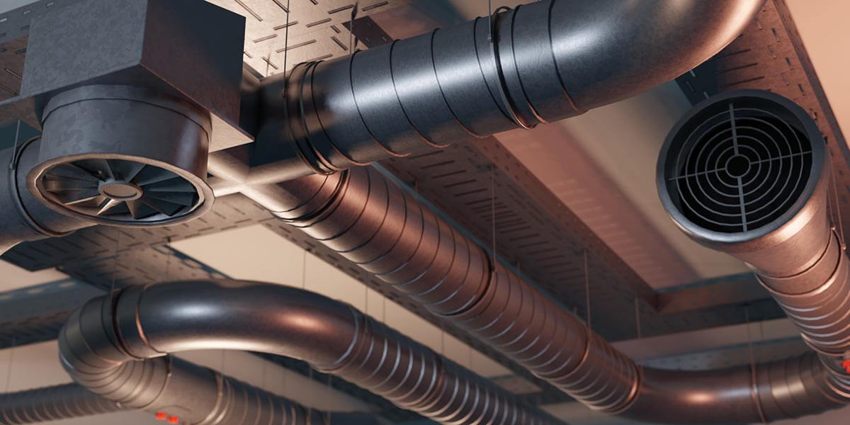 Ventilation Pipes and Conduits - 3D Model by jamesmiddzz