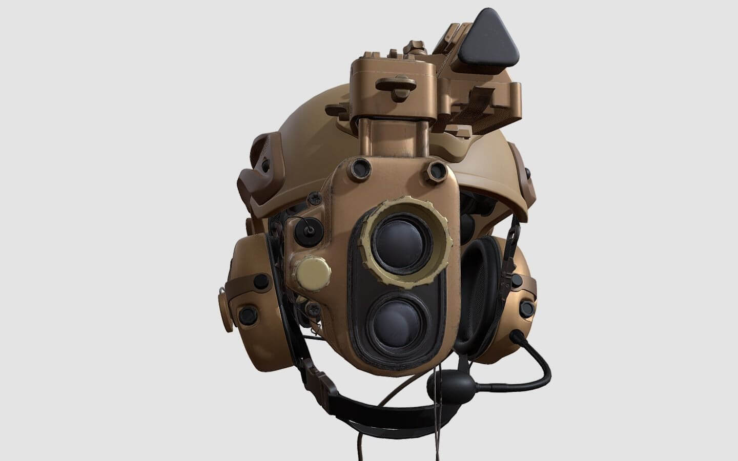 Helmet Night Vision - 3D Model by Jan Vancik