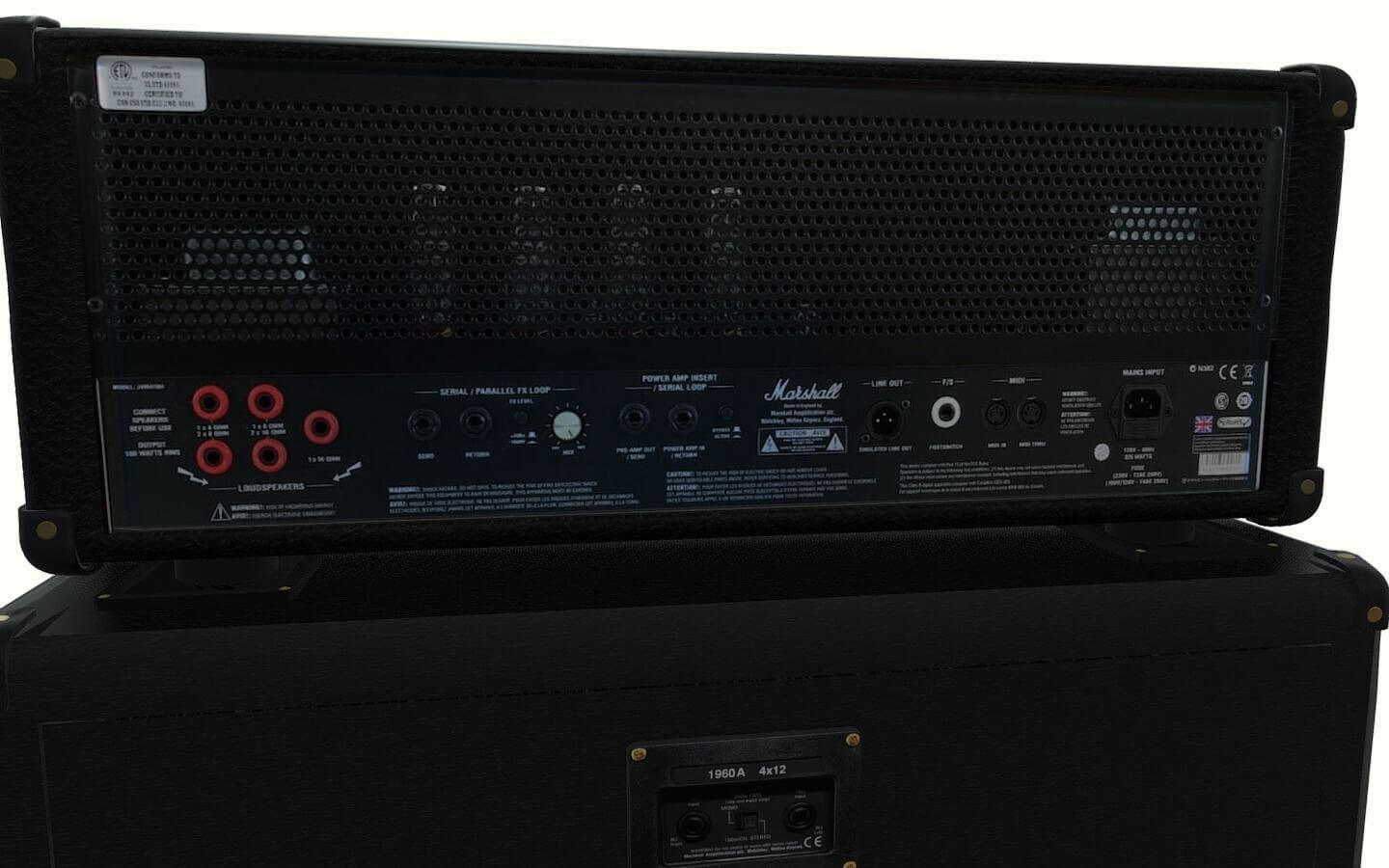 Marshall Jvm410H & Speaker 4X12 1960 - 3D Model by Jan Vancik