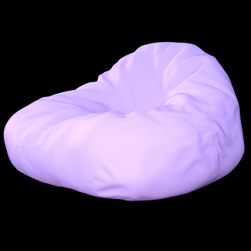 Bean Bag Prop and Poses for Genesis 9 - Daz Content by janey