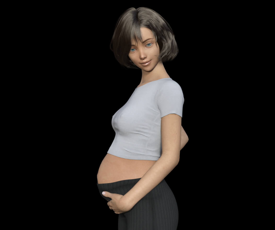 Pregnancy Morph for Genesis 8 Female - Daz Content by janey