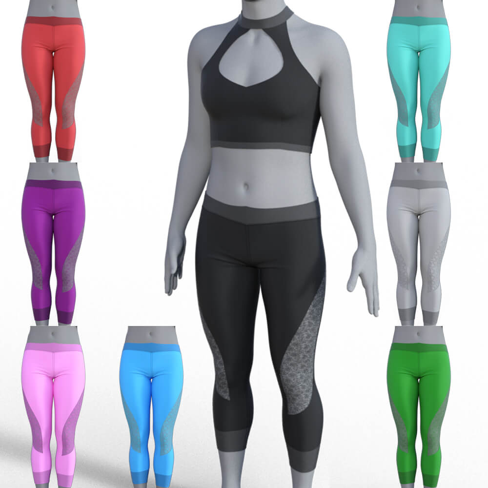 Yoga Studio Set for Genesis 9 - Daz Content by janey