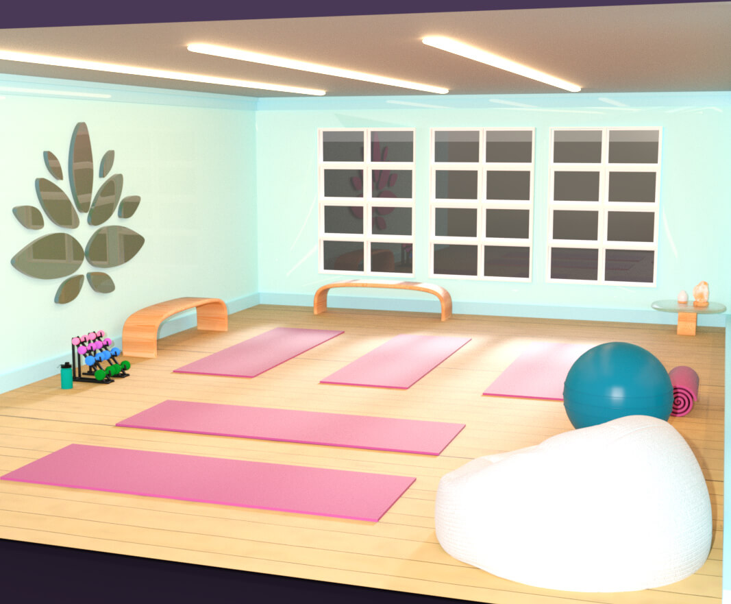 Yoga Studio Set for Genesis 9 - Daz Content by janey