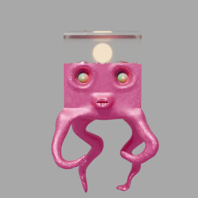 Alien Octopus - 3D Model by japanzanuda