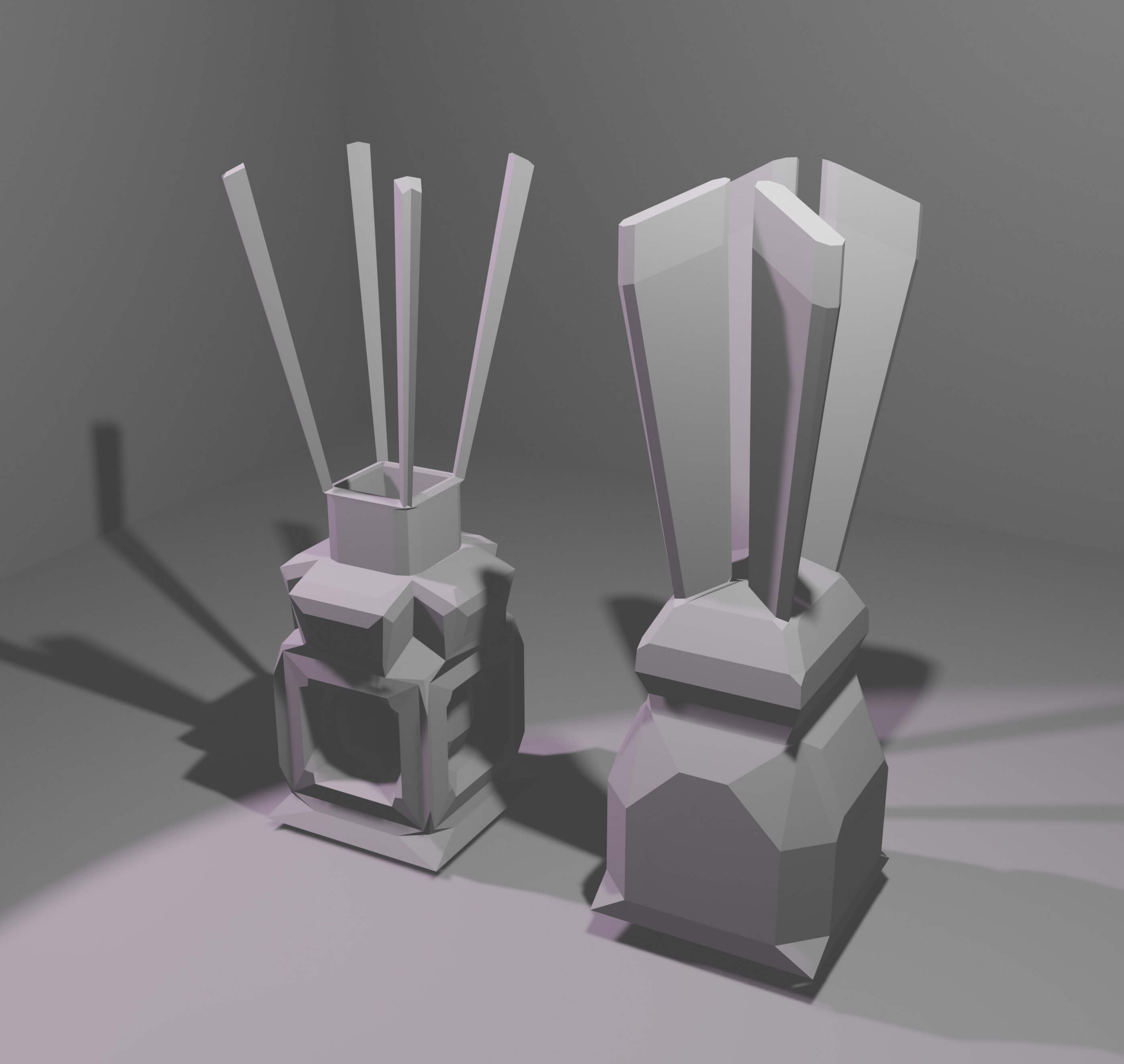 Alien Space Beacon Devices - 3D Model by japanzanuda