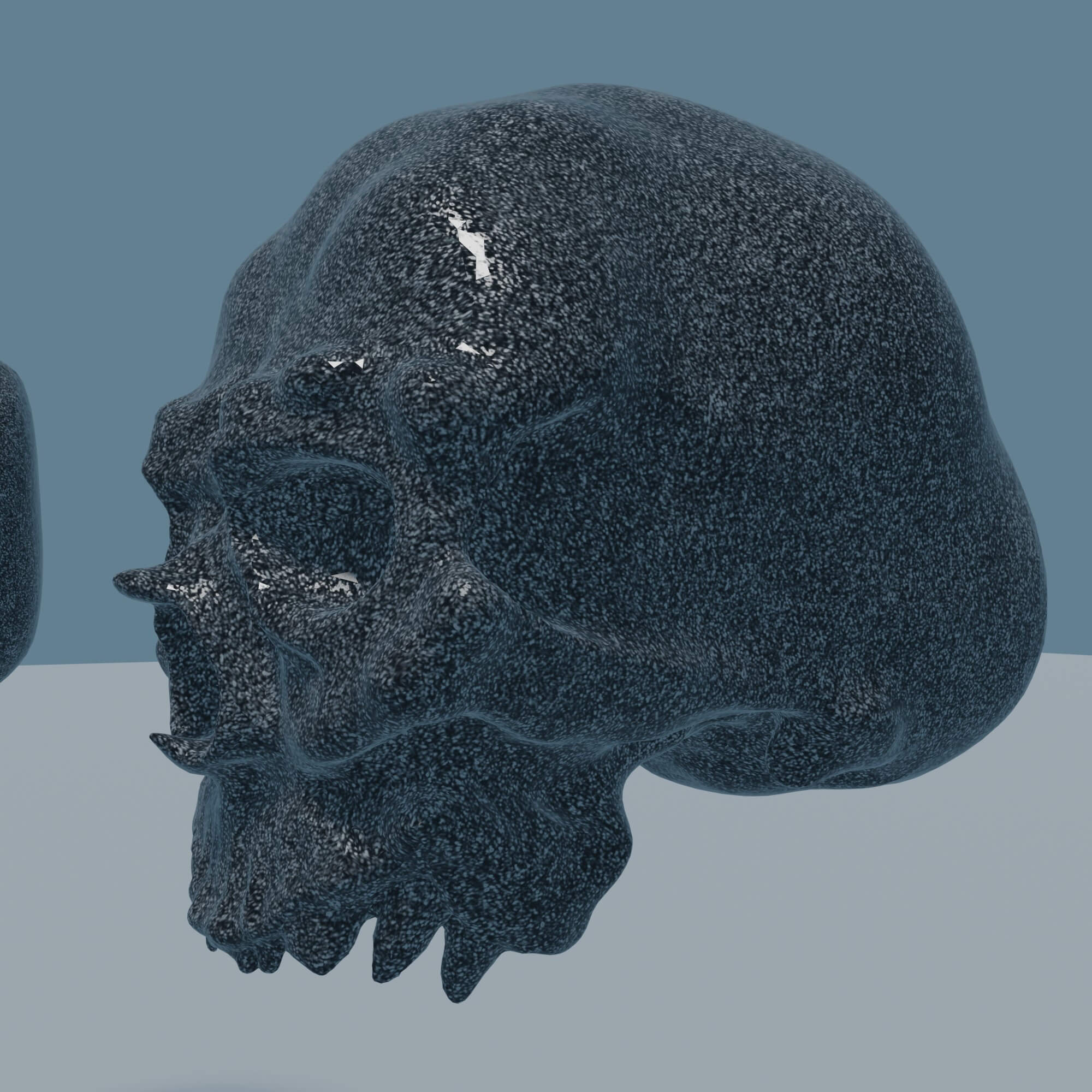Ancient Neanderthal Skulls - 3D Model by japanzanuda