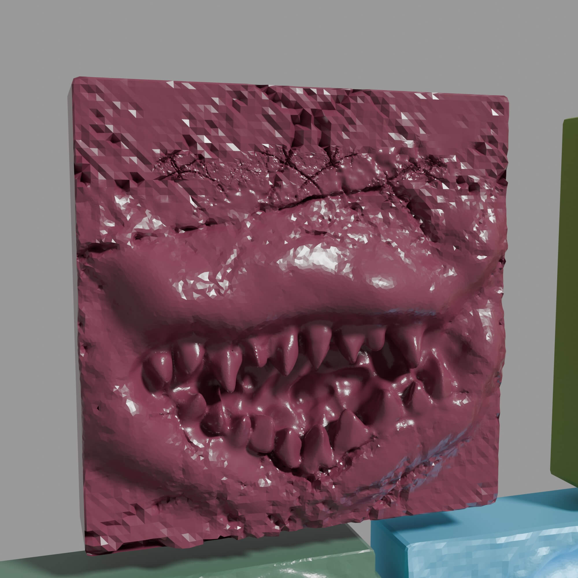 Animal and Alien Tile Set - 3D Model by japanzanuda