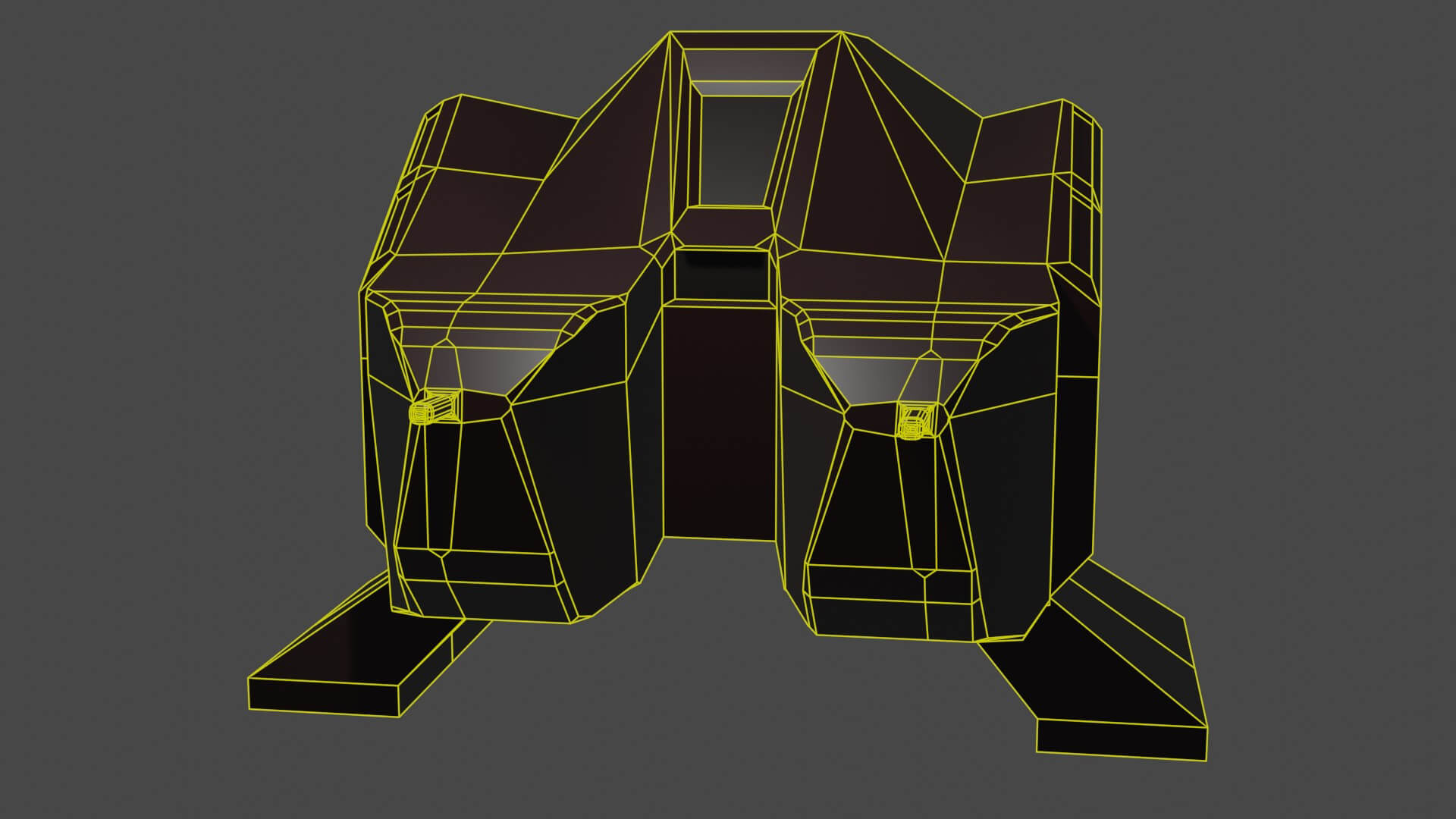 Automatic Machine Gun Turret - 3D Model by japanzanuda