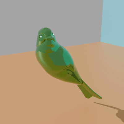 Bird without Legs - 3D Model by japanzanuda