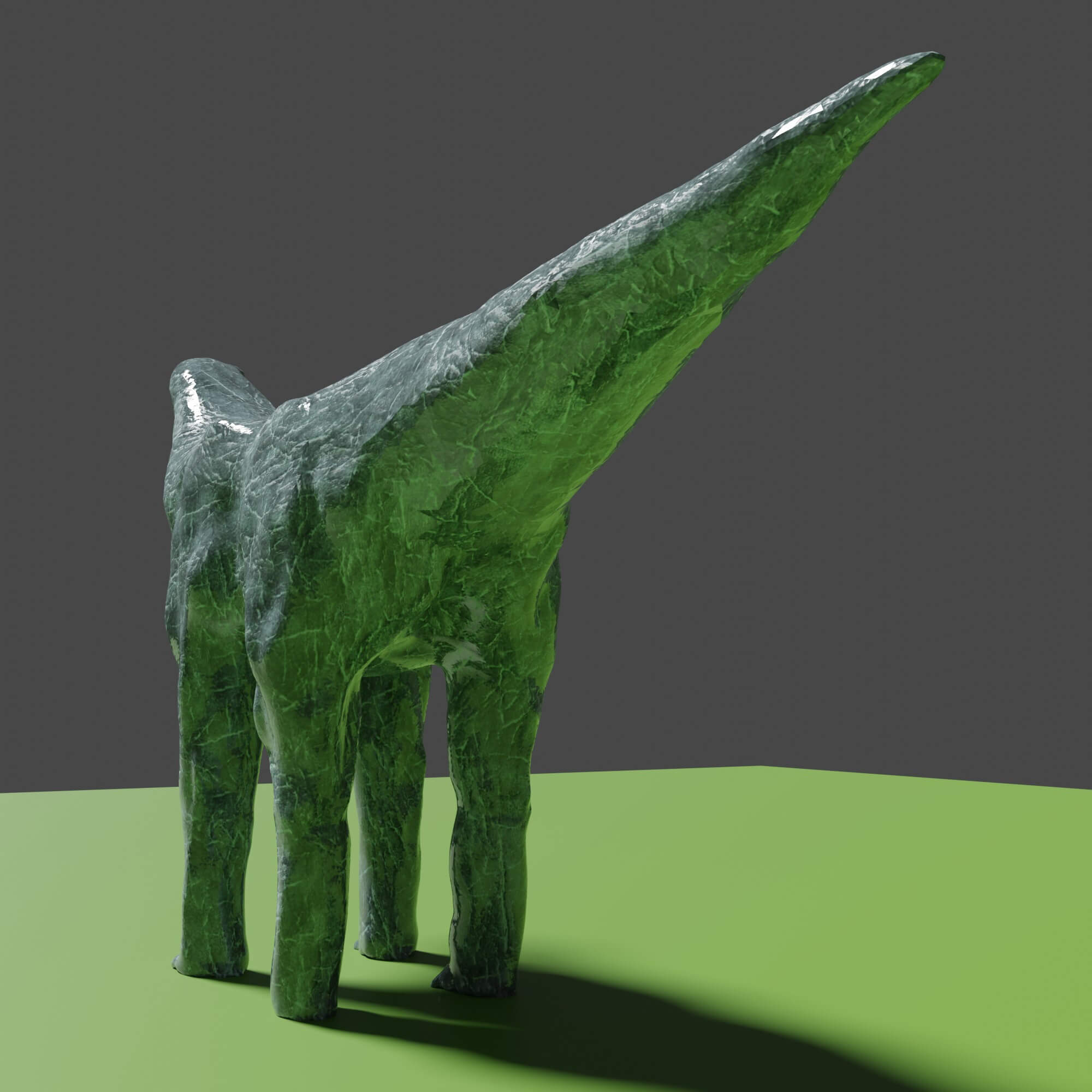 Brontosaurus or Large Ancient Lizard - 3D Model by japanzanuda